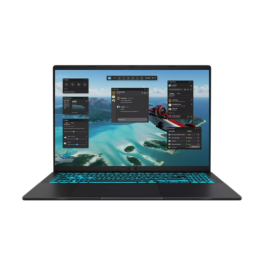 Laptop ASUS Core i7 240H 16GB RAM 1TB SSD RTX 5050 16” WUXGA - DXS CORP